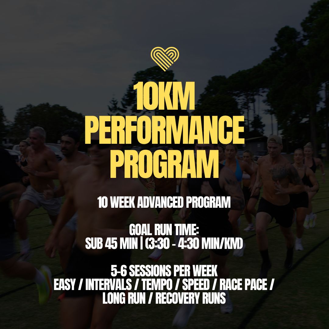 10km Running Program, Advanced
